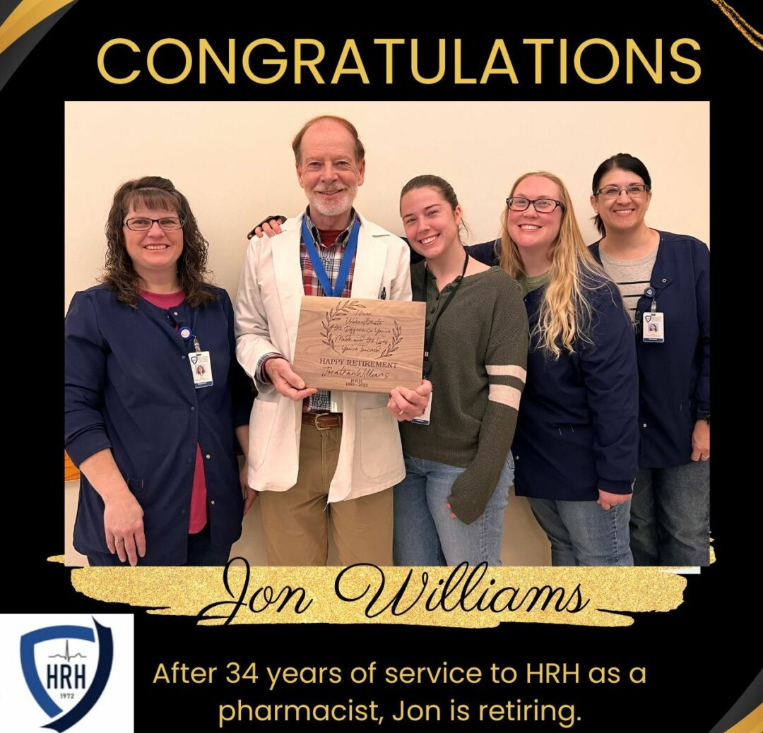 Jon Williams Retires - Houlton Regional Hospital